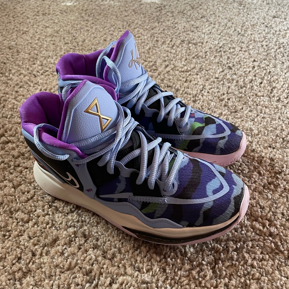 Nike Kyrie Irving 8 Infinity Ep Aluminum Black 2021 2… - Gem